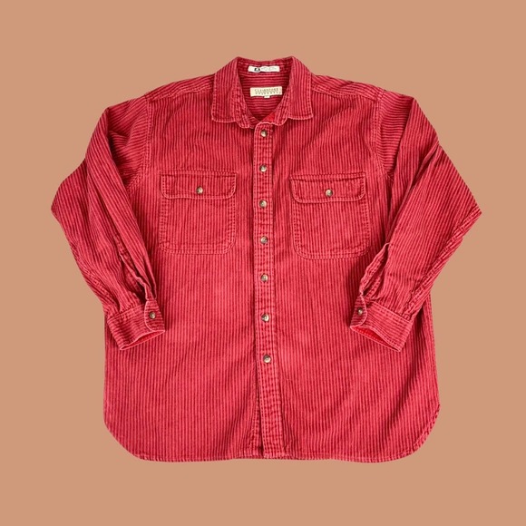 American Vintage | Shirts | Vintage 9s Corduroy Button Up | Poshmark